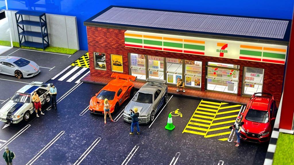 1/64 Diorama (7-11 Design)( Full details here:https://youtu.be ...