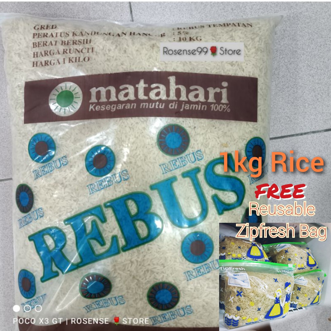 1kg Import Praboiled Rice Low GI Low sugar Paboiled Rice Healthy Rice ...