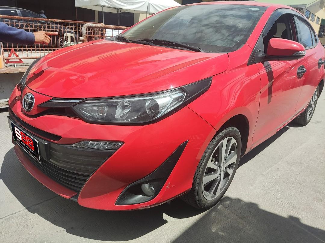 2020 Toyota vios 1.5 G super red Auto, Cars for Sale, New Cars on Carousell