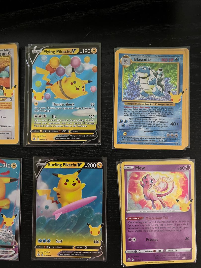 25 Anniversary Pokemon, Hobbies & Toys, Toys & Games on Carousell