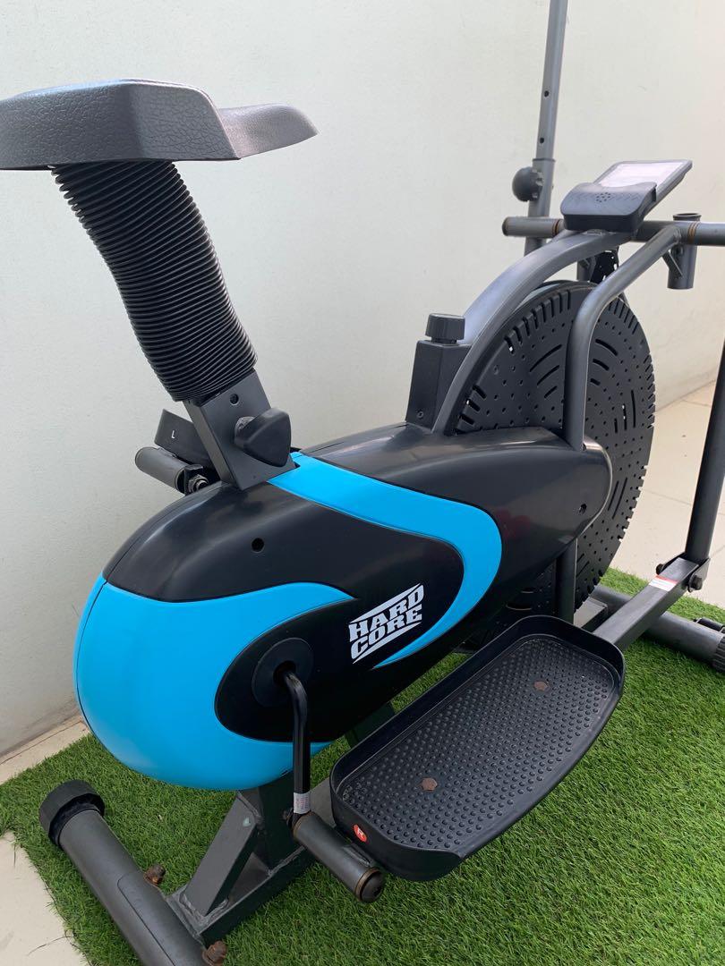 2 in 1!! Stationary + Elliptical Bike, Sports Equipment, Exercise ...