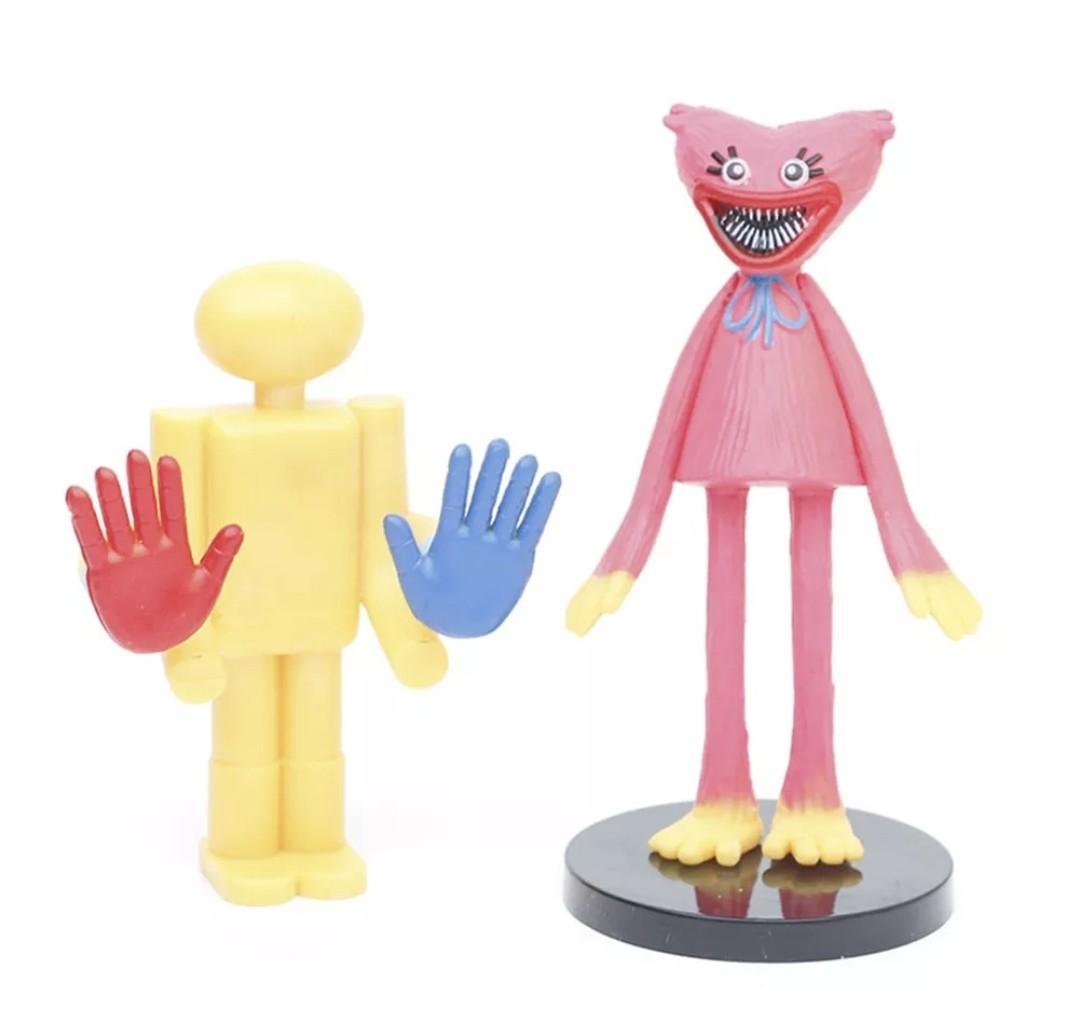 8pcs Poppy playtime figurine set / huggy wuggy keychain / huggy wuggy ...