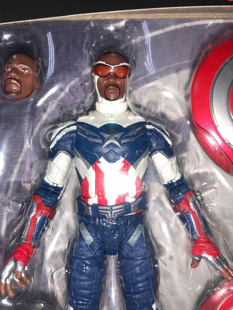 全新 Captain America Sam Wilson & Steve Rogers 2-pack Hasbro Marvel ...