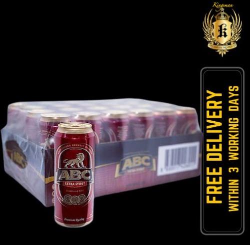 ABC Extra Stout Can 24 x 500ml (BBD: Nov 2023), Food & Drinks ...