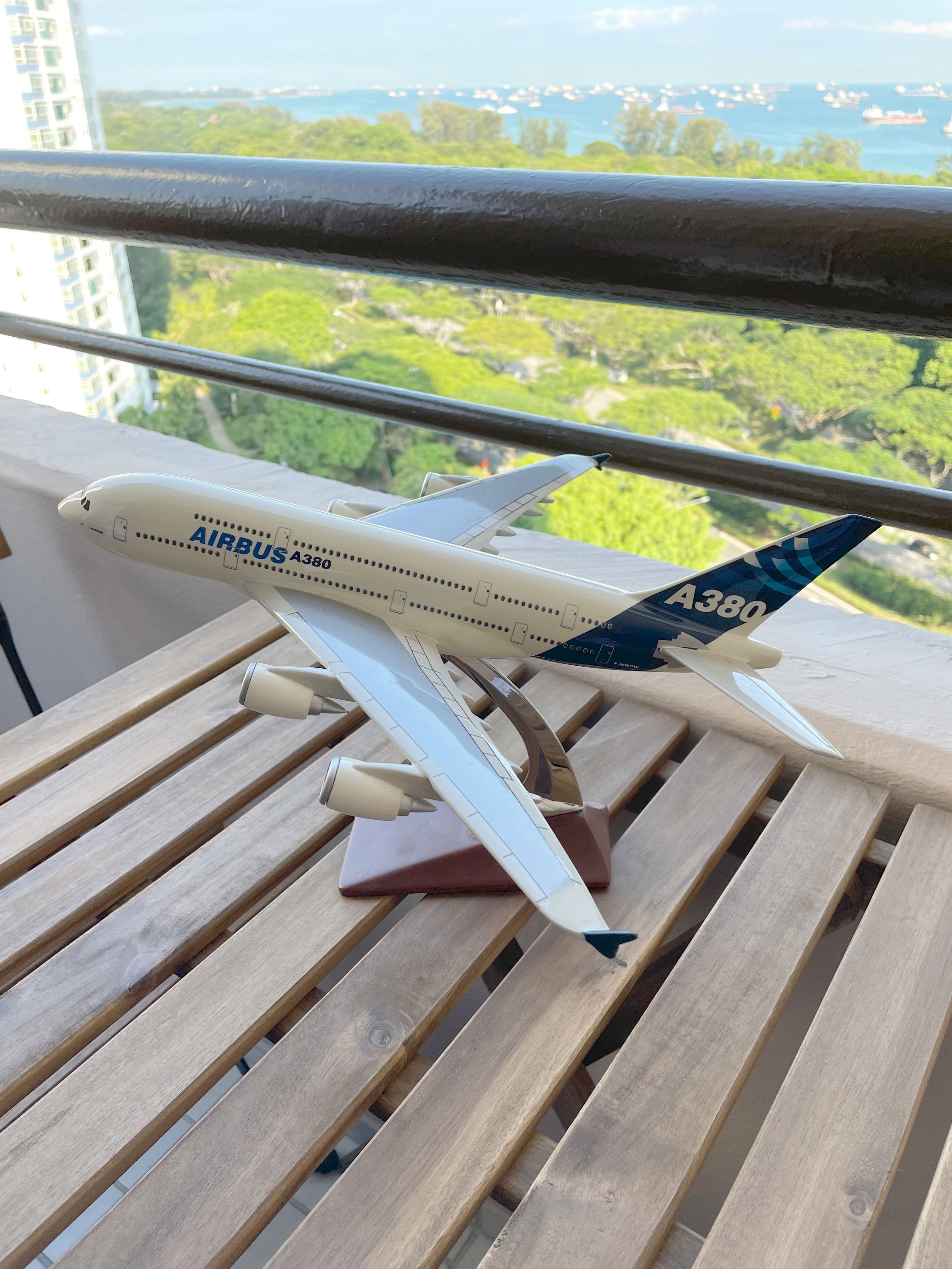 Airbus A380 Aircraft Model, Hobbies & Toys, Toys & Games on Carousell