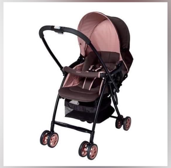 Aprica karoon lightweight stroller with bag, Babies & Kids, Going Out ...