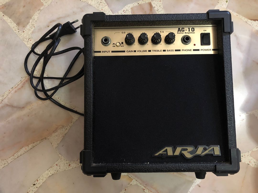 ARIA Guitar Amplifier, Hobbies & Toys, Music & Media, Music Accessories ...