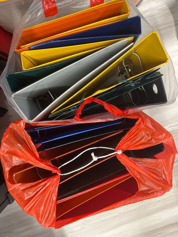 Assorted A4 ring folder, Hobbies & Toys, Stationery & Craft, Other ...