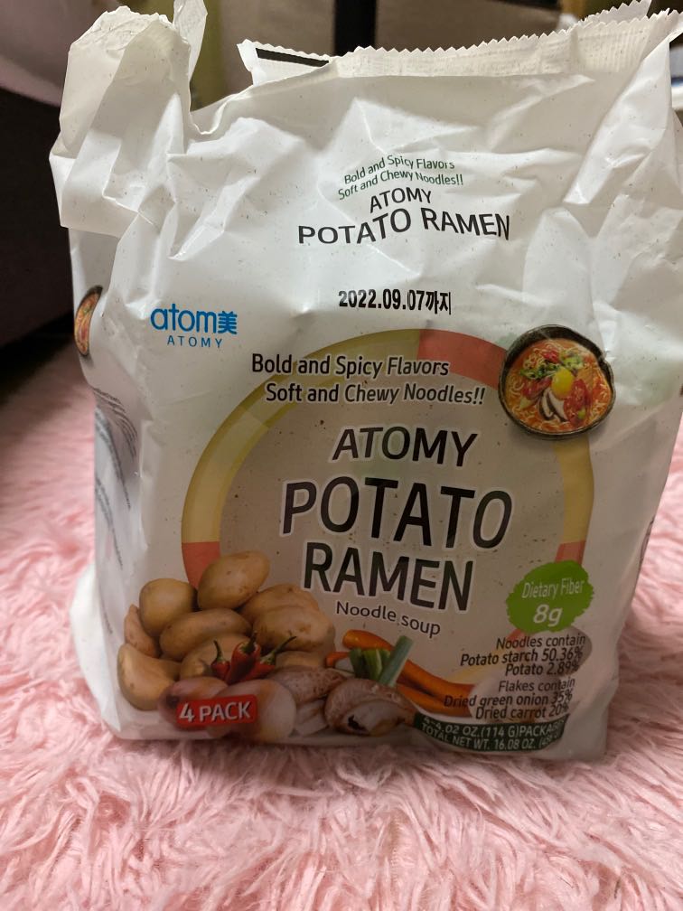 Atomy potato ramen, Food & Drinks, Rice & Noodles on Carousell