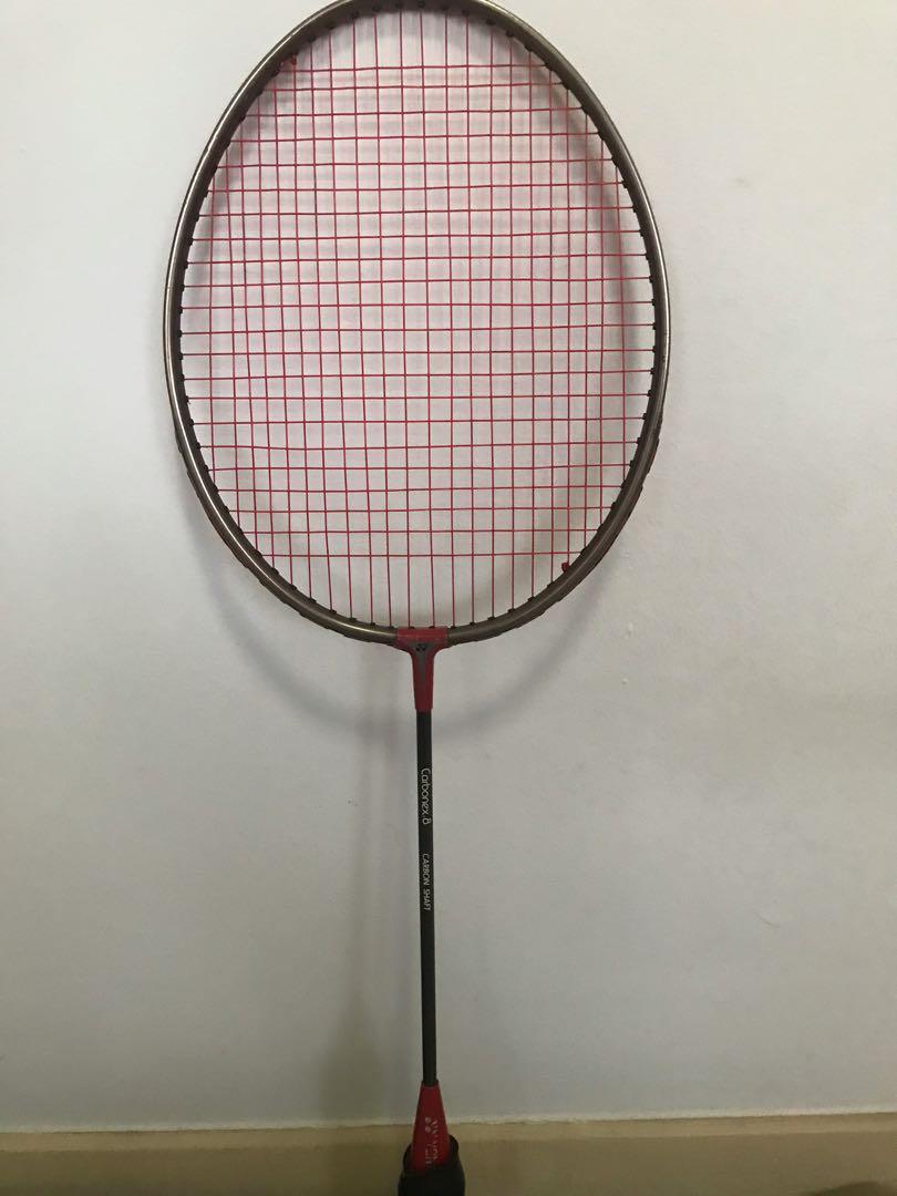 Badminton Racket - Yonex Carbonex 8, Sports Equipment, Sports & Games, Racket & Ball Sports on ...