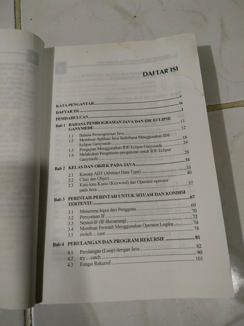 Buku Algoritma dan Struktur Data Dalam Bahasa Java, Buku & Alat Tulis ... Buku Algoritma dan Struktur Data Dalam Bahasa Java, Buku & Alat Tulis ...