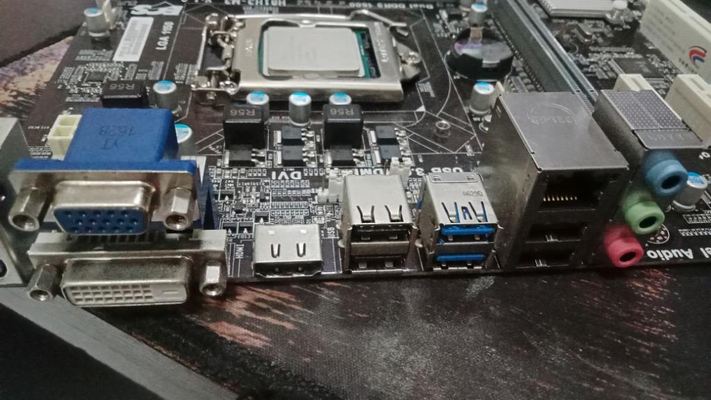 [Bundle] ECS Mobo 4th Gen LGA1150, Computers & Tech, Parts ...