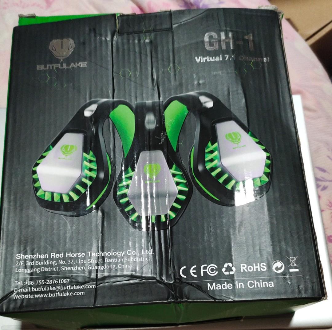 Butfulake GH-1 Pro Gaming Headset - HS19, Audio, Headphones & Headsets ...