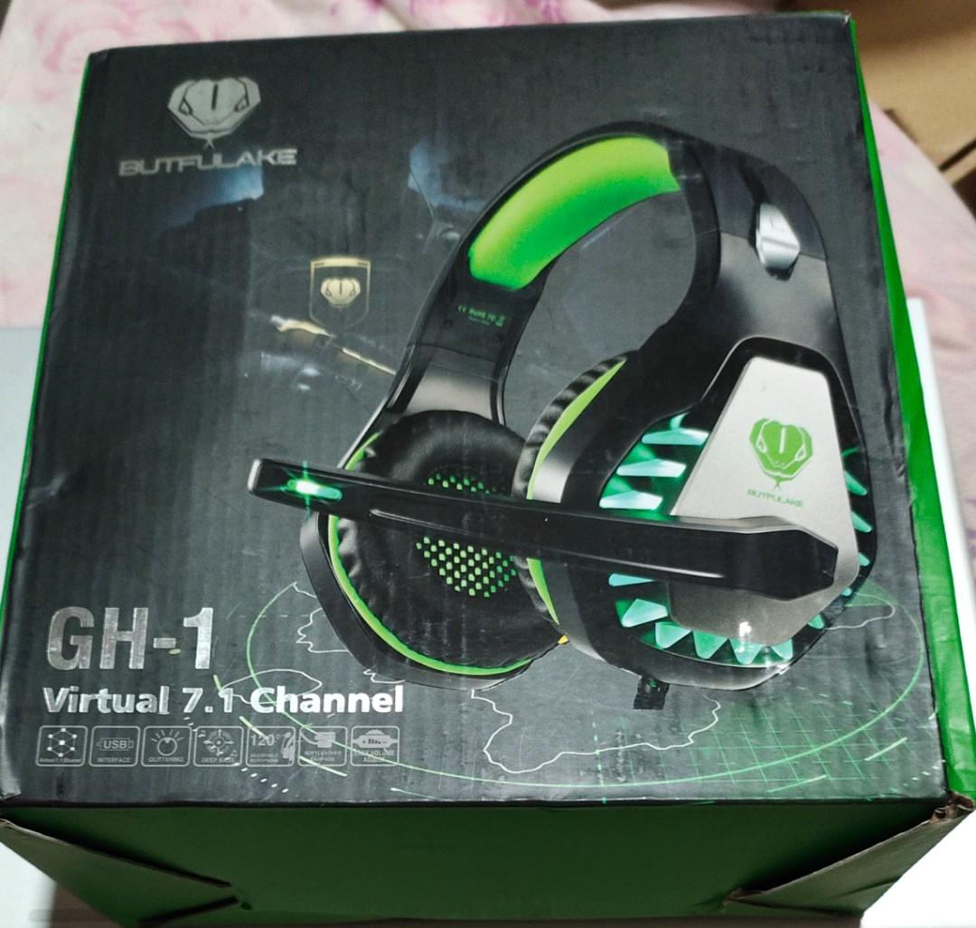 Butfulake GH-1 Pro Gaming Headset - HS19, Audio, Headphones & Headsets ...