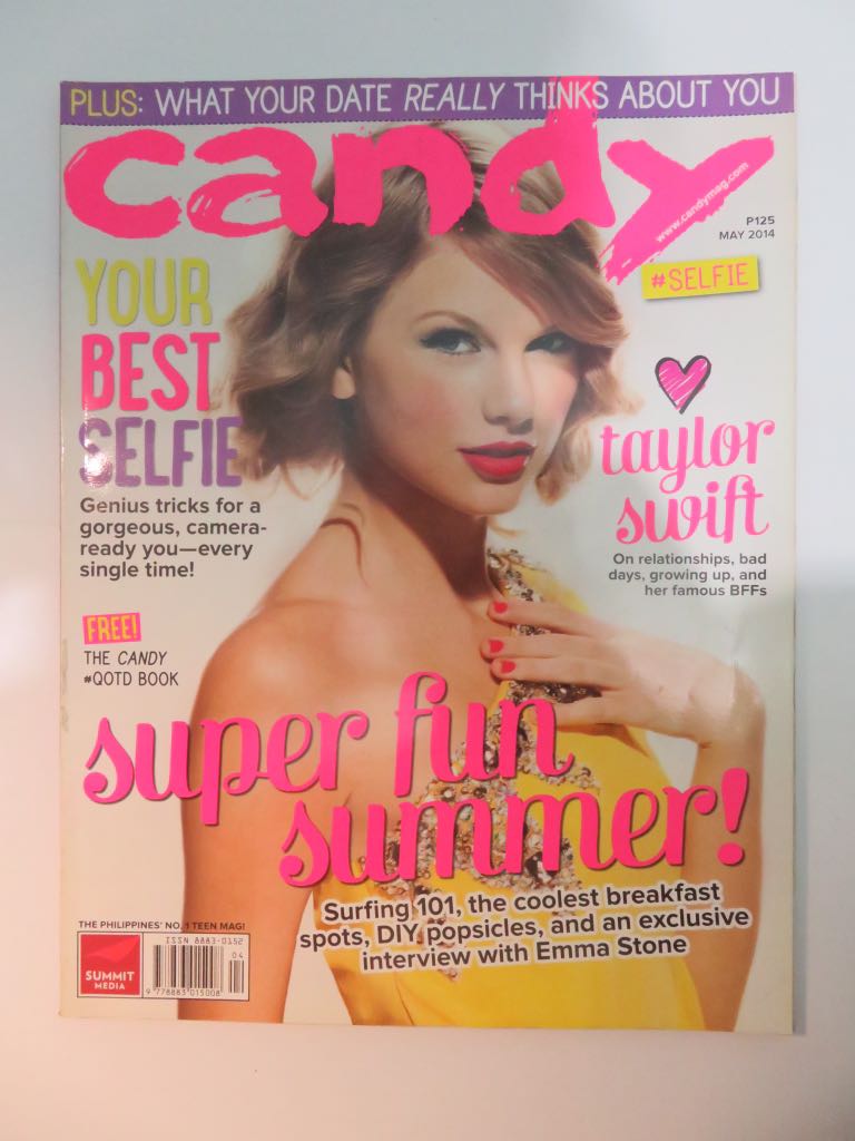 Candy Magazine - Taylor Swift (May 2014), Hobbies & Toys, Books ...