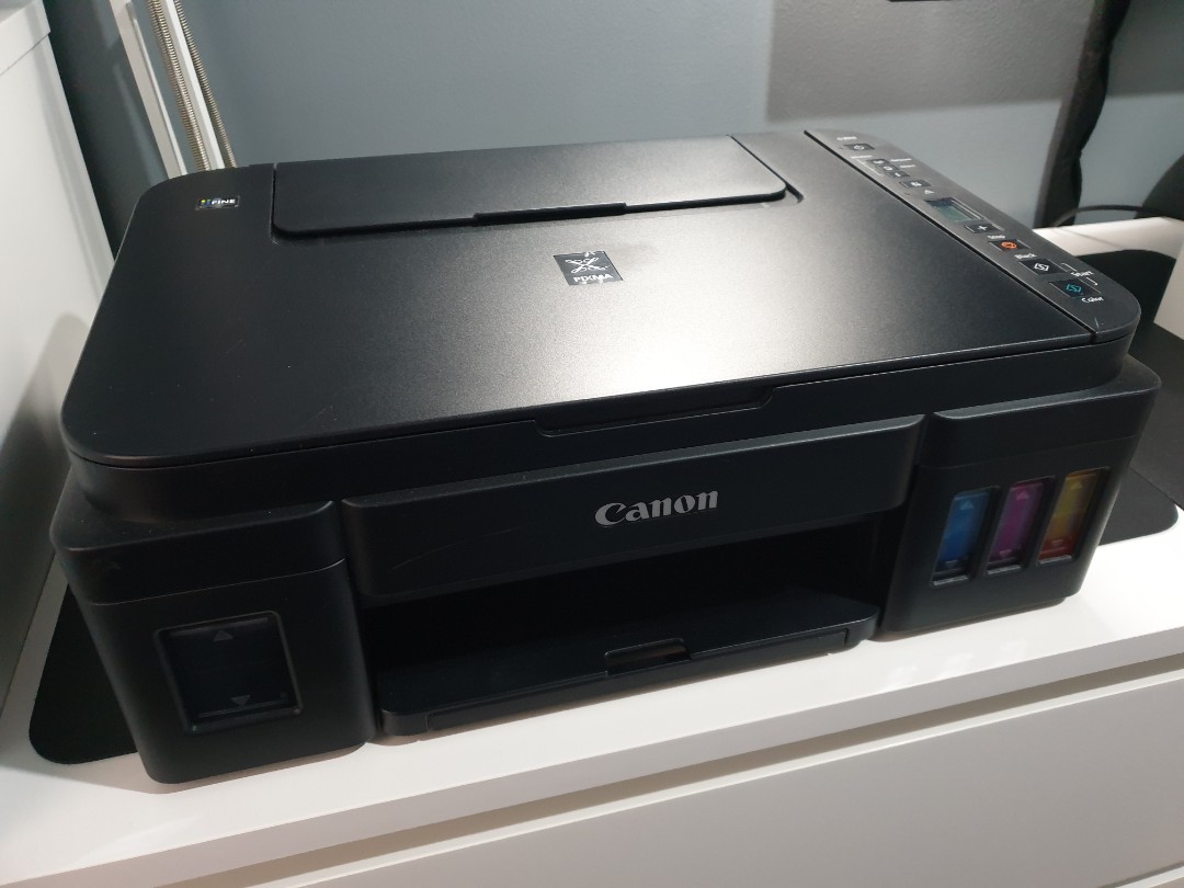 Canon Pixma G3010 Ink Tank Wireless Printer Scanner Copier, Computers ...