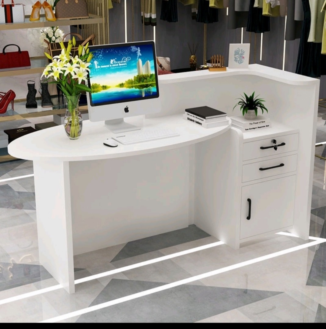 Receiption counter, Furniture & Home Living, Furniture, Tables & Sets ...