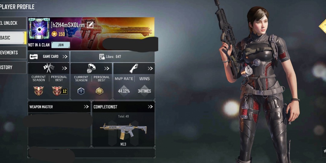 Codm s2 og acc, Video Gaming, Gaming Accessories, Game Gift Cards ...