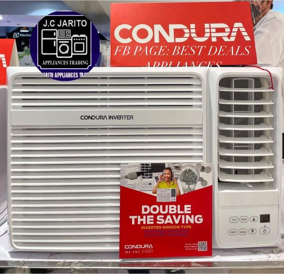 CONDURA INVERTER WINDOW TYPE AIRCON ON SALE, TV & Home Appliances, Air ...