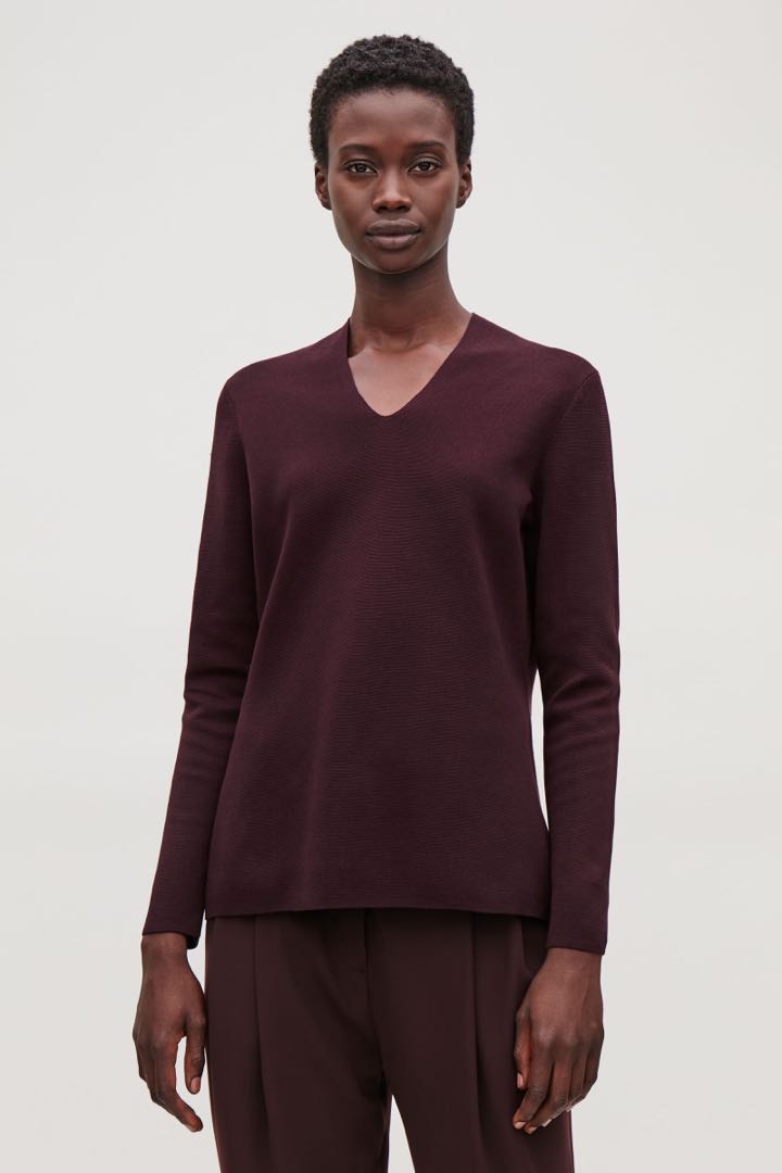 COS knitted top, Women's Fashion, Tops, Longsleeves on Carousell