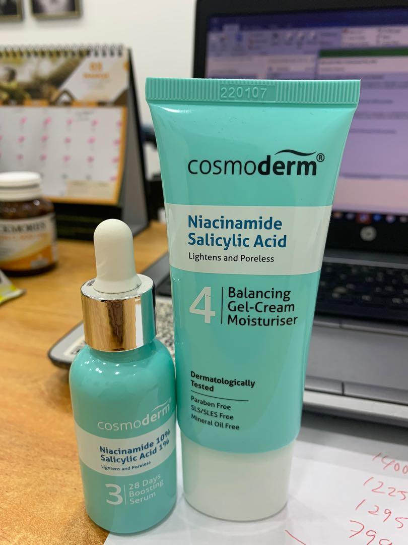 COSMODERM SERUM & MOISTURIZER RM30 FOR THIS TWO, Beauty & Personal Care ...