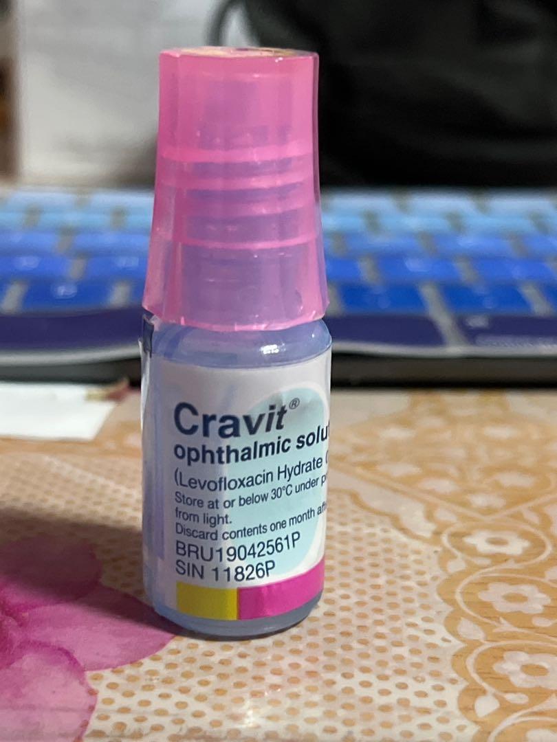 Cravit Opthalmic Solution 0.5% 5 ml, Everything Else on Carousell