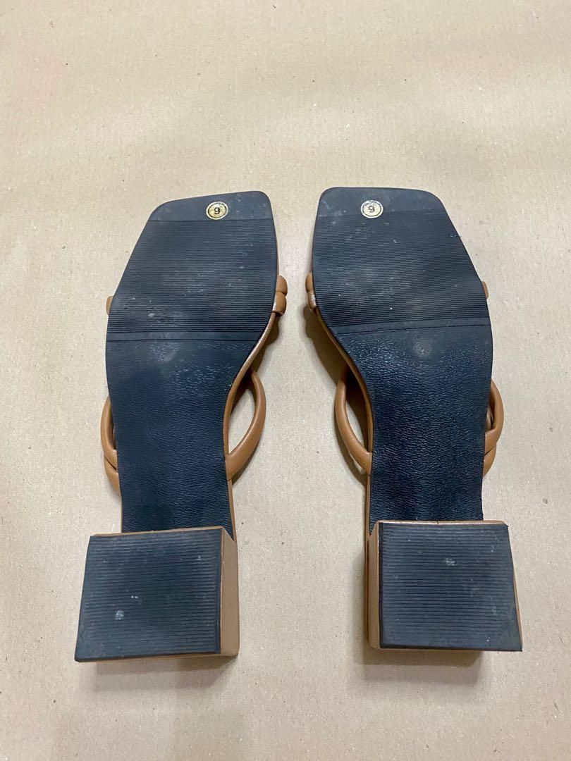 CRIZA Alice in Tan, Women's Fashion, Footwear, Heels on Carousell