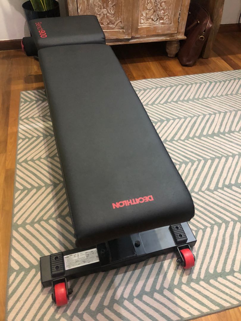 Decathlon Bench 900, Sports Equipment, Exercise & Fitness, Weights ...