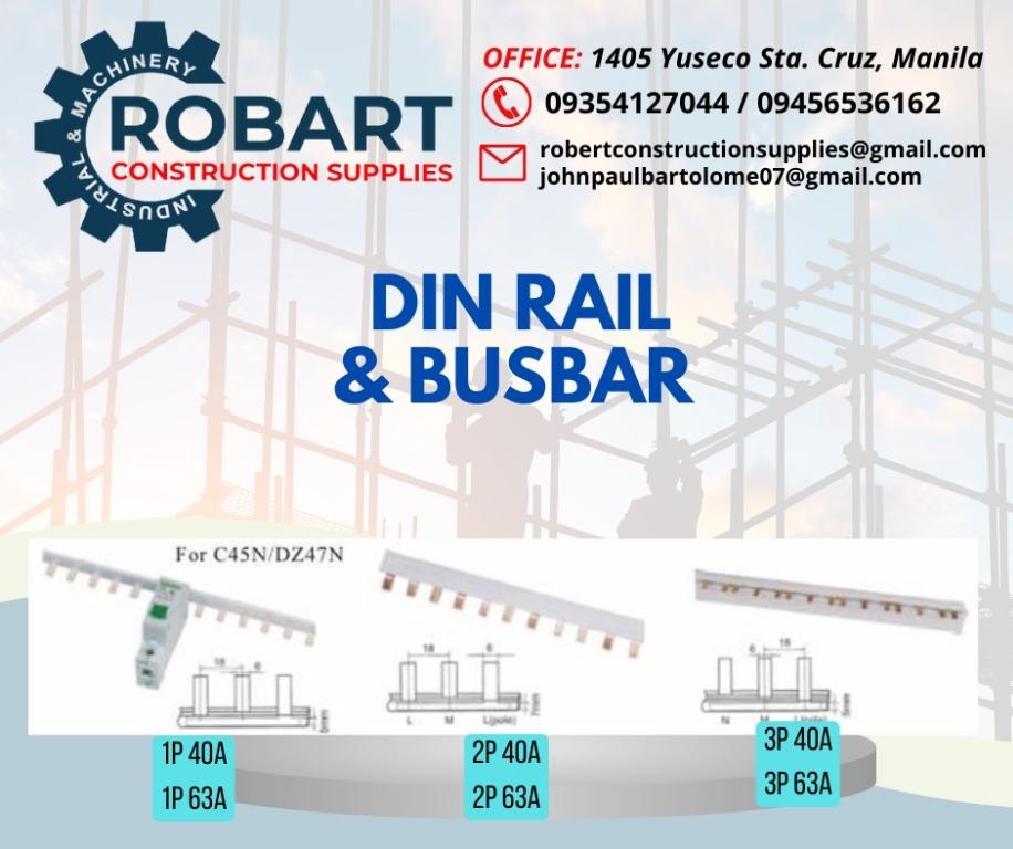 DIN RAIL & BUSBAR, Commercial & Industrial, Construction Tools ...