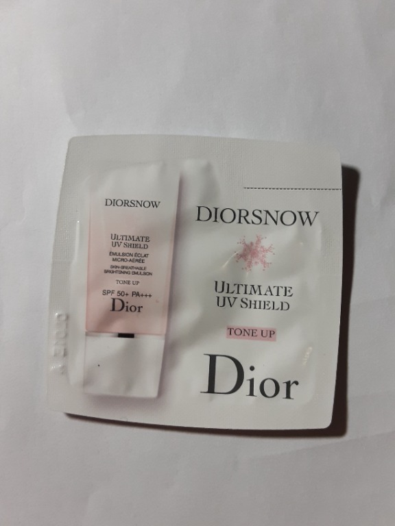 Dior DIORSNOW Ultimate UV Shield Skin-breathable brightening emulsion Tone up SPF 50+ PA+++, 美容 ...