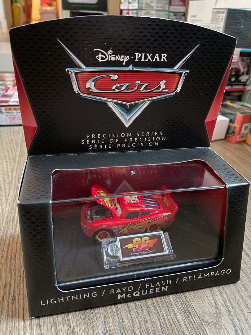 Disney Cars Precision Series Lightning Mcqueen, 興趣及遊戲, 玩具 & 遊戲類 - Carousell