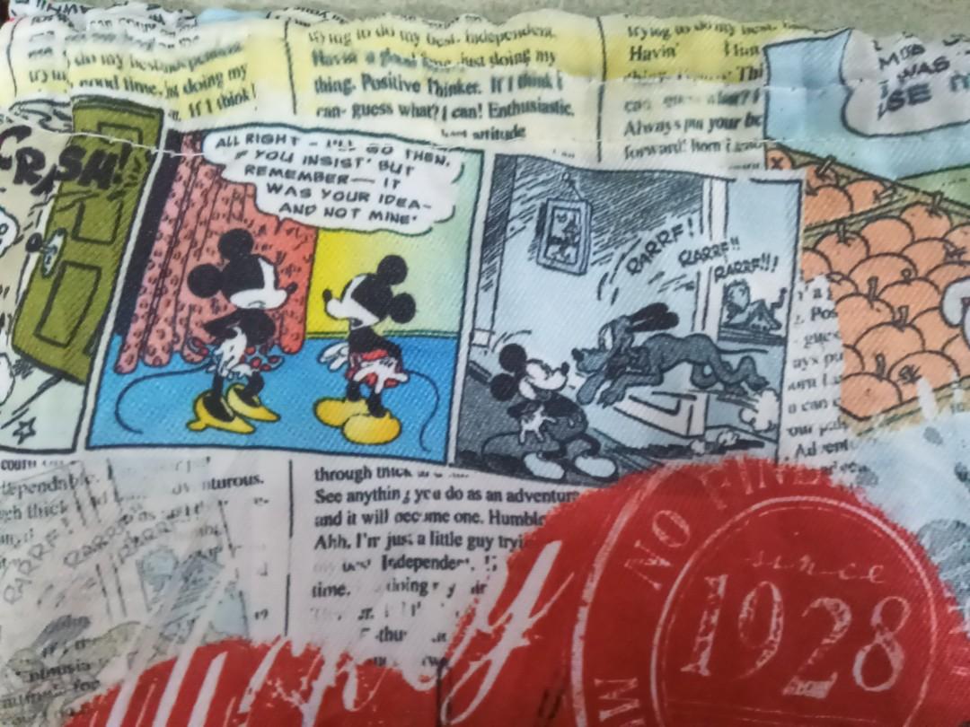 Disney Classic Minnie Mouse Kiss Mickey Mouse 1928 Comic Strip ...