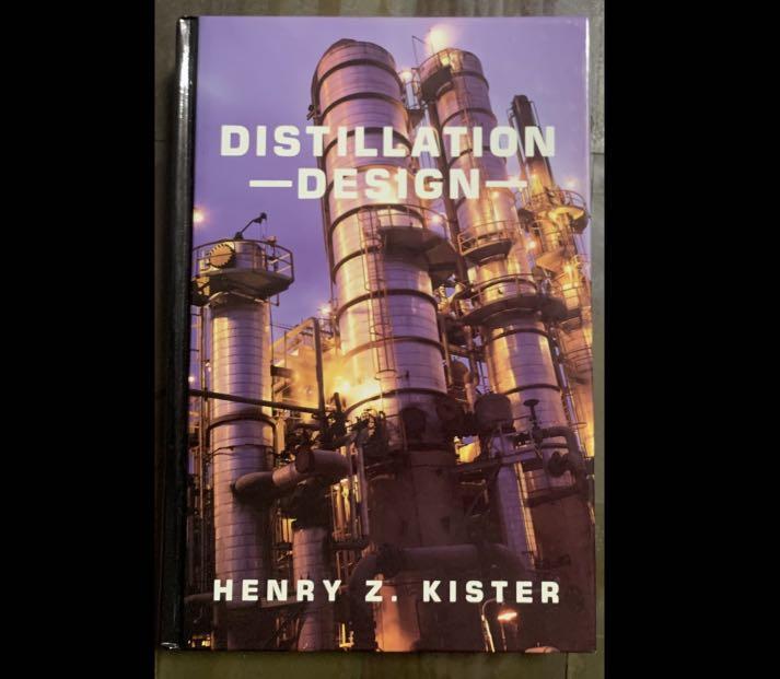 Distillation Design Manual Book McGraw Hill - Henry Kister (must have ...