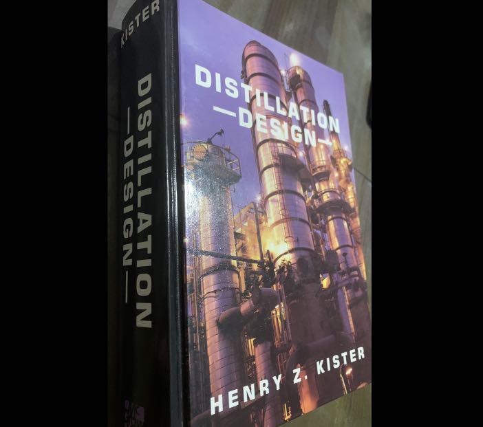 Distillation Design Manual Book McGraw Hill - Henry Kister (must have ...