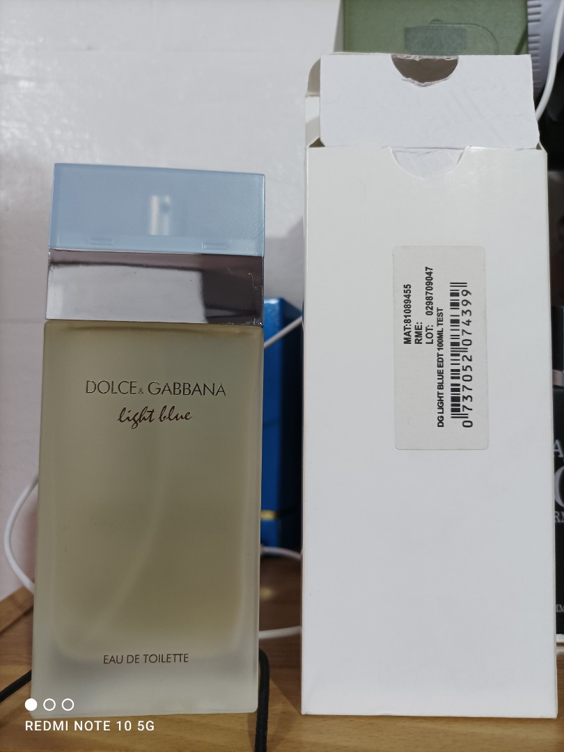 Dolce & Gabbana Light Blue Tester, Beauty & Personal Care, Fragrance ...