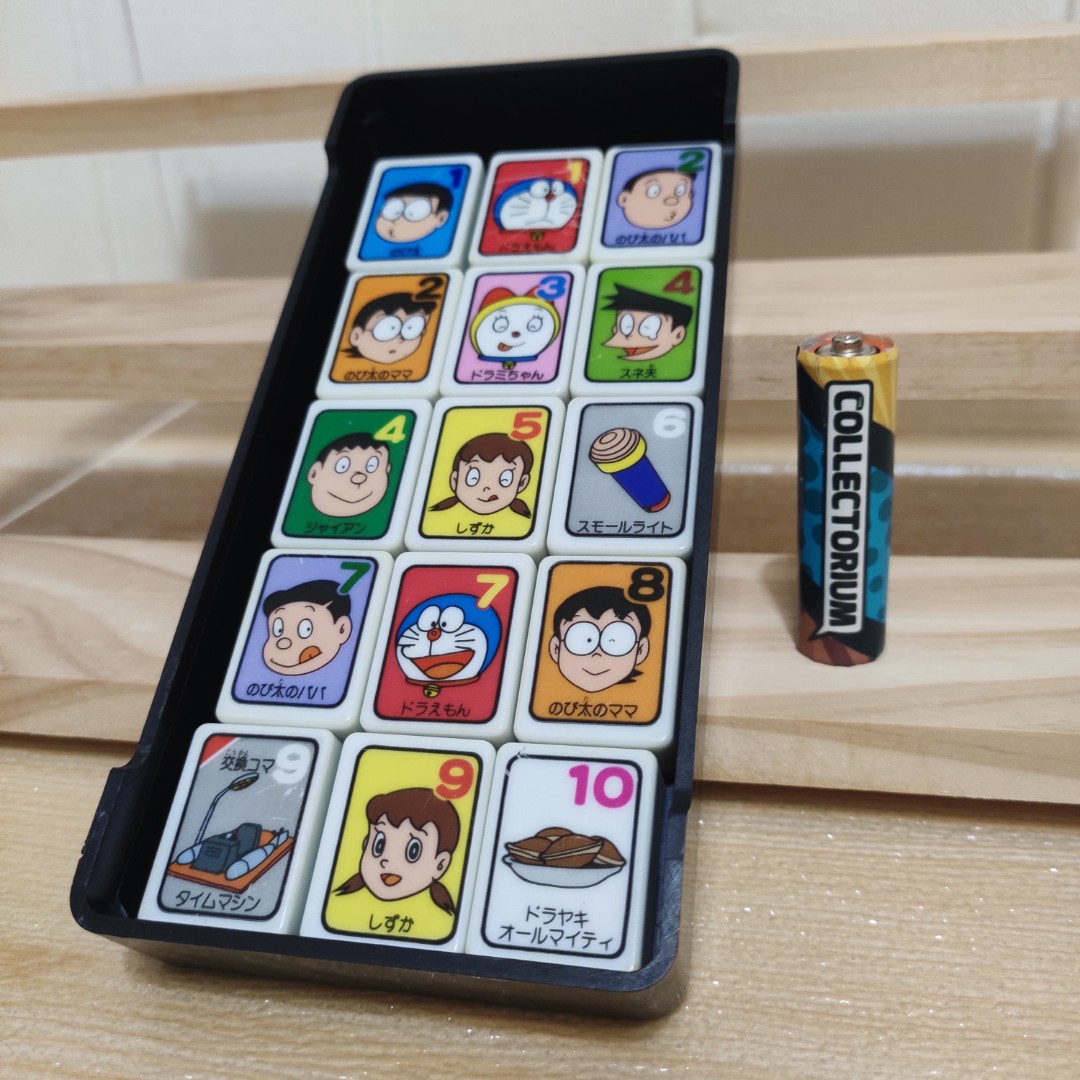 Doraemon Mahjong Set 1, Hobbies & Toys, Toys & Games on Carousell