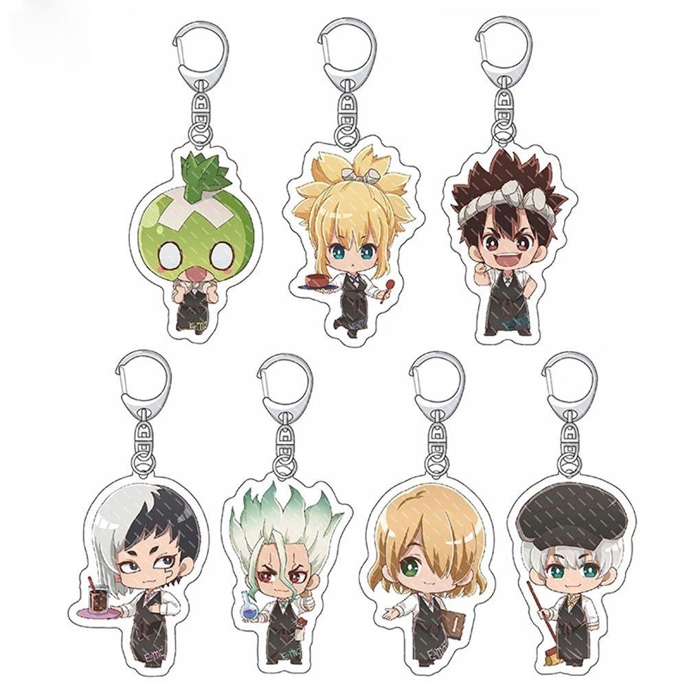 Dr Stone keychains, Hobbies & Toys, Memorabilia & Collectibles, Fan ...