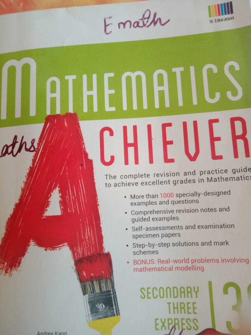 E maths assessment book/sec 3 E maths, Hobbies & Toys, Books ...