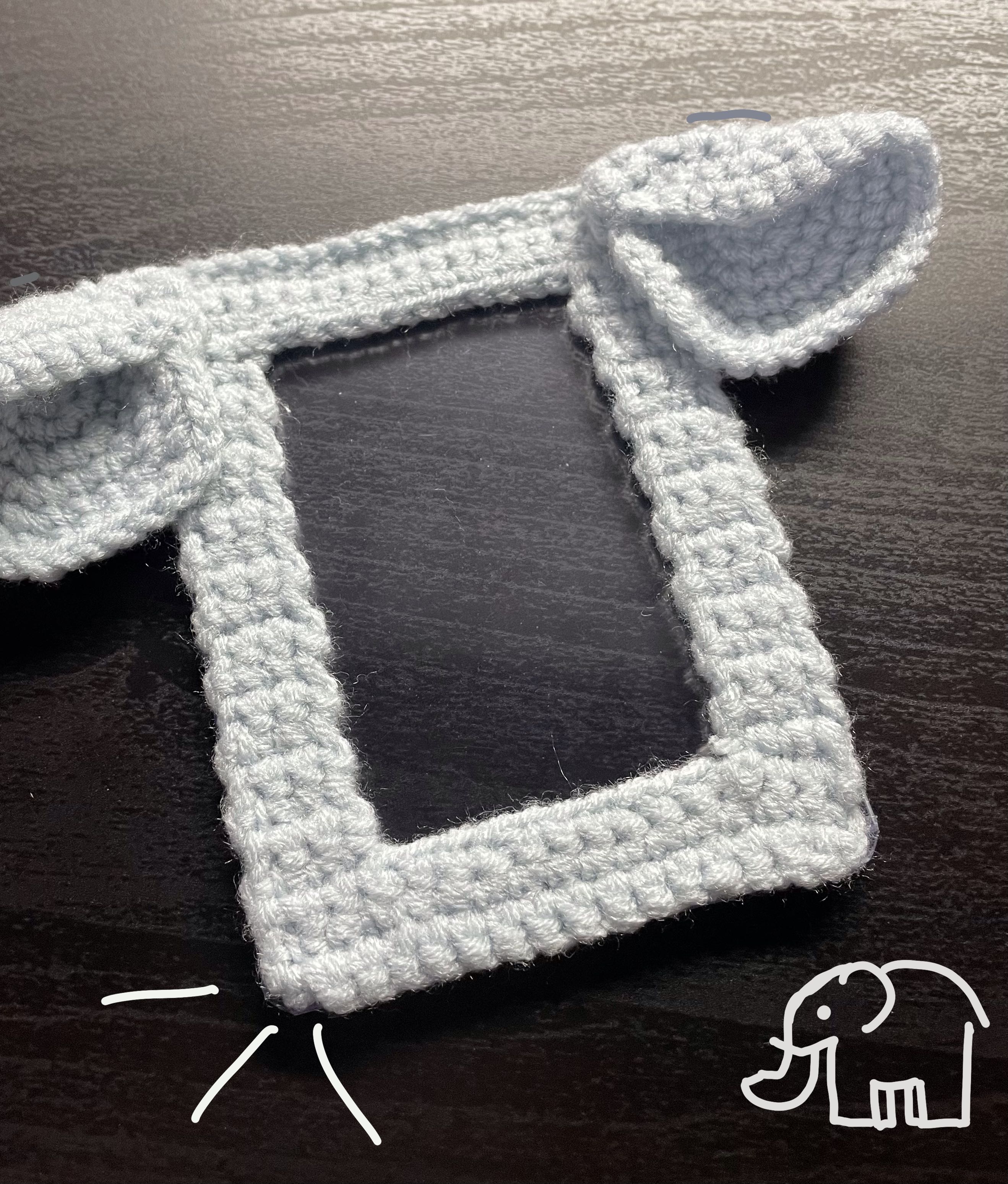 elephant crochet toploader, Hobbies & Toys, Memorabilia & Collectibles ...