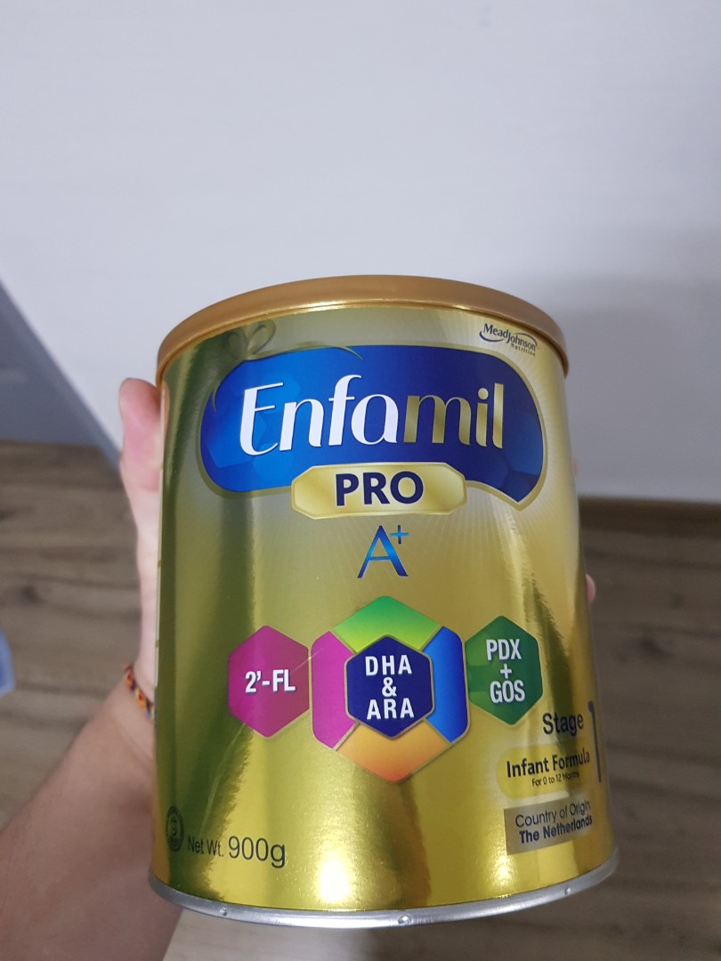 Enfamil PRO A+ Stage 1 900g, Babies & Kids, Nursing & Feeding, Weaning ...