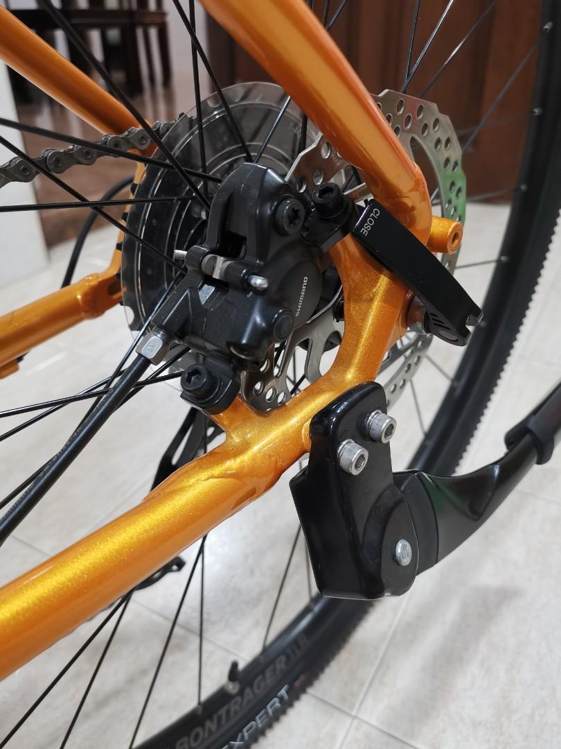 Factory Orange Trek Dual Sport 3 Hybrid Bicycle 700cc mtb, Sports ...