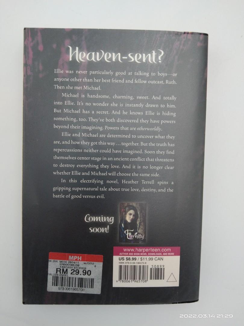 Fallen Angel Heather Terrell Fantasy Romance Supernatural Paranormal ...