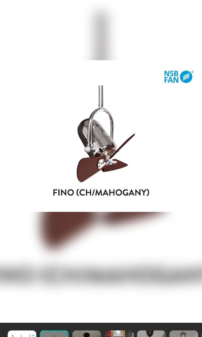 Fino Vento 1 Ceiling Fan NSB designer fan helicopter fan, Furniture ...