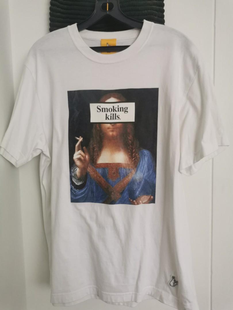 FR2 smoking kills (Jesus), Men's Fashion, Tops & Sets, Tshirts & Polo ...