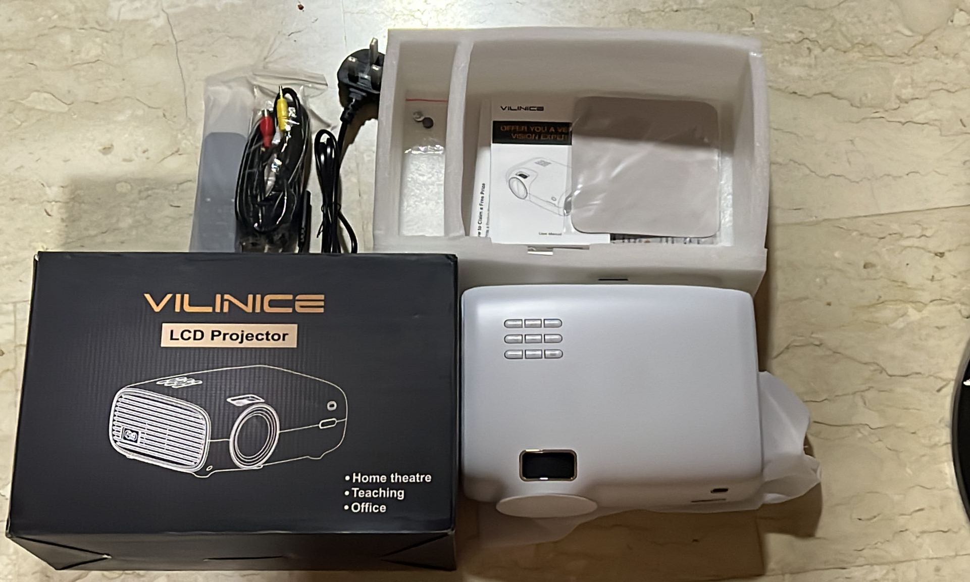 [Free Delivery] ViLiNice BL-43 Projector, TV & Home Appliances, TV ...