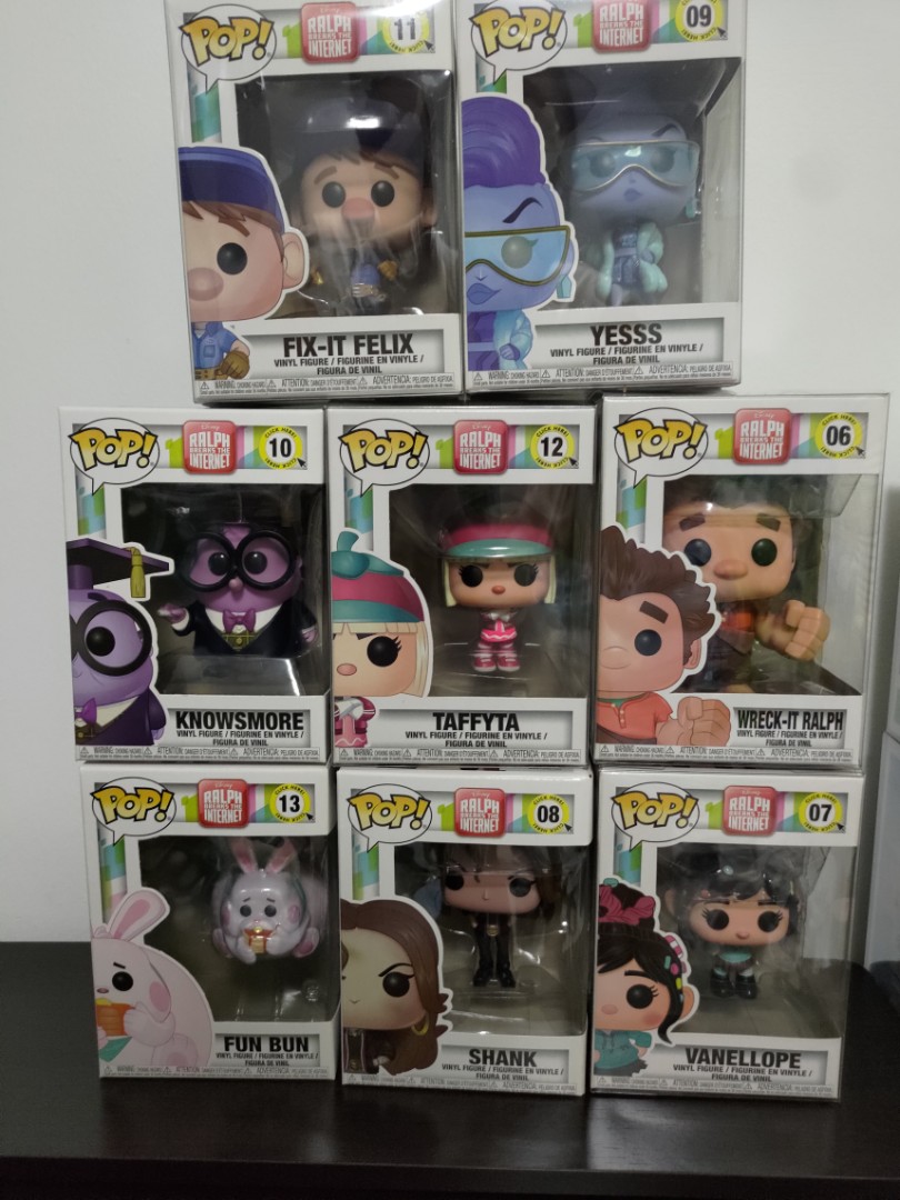 FUNKO POP Wreck it Ralph / Ralph breaks the internet, Hobbies & Toys ...