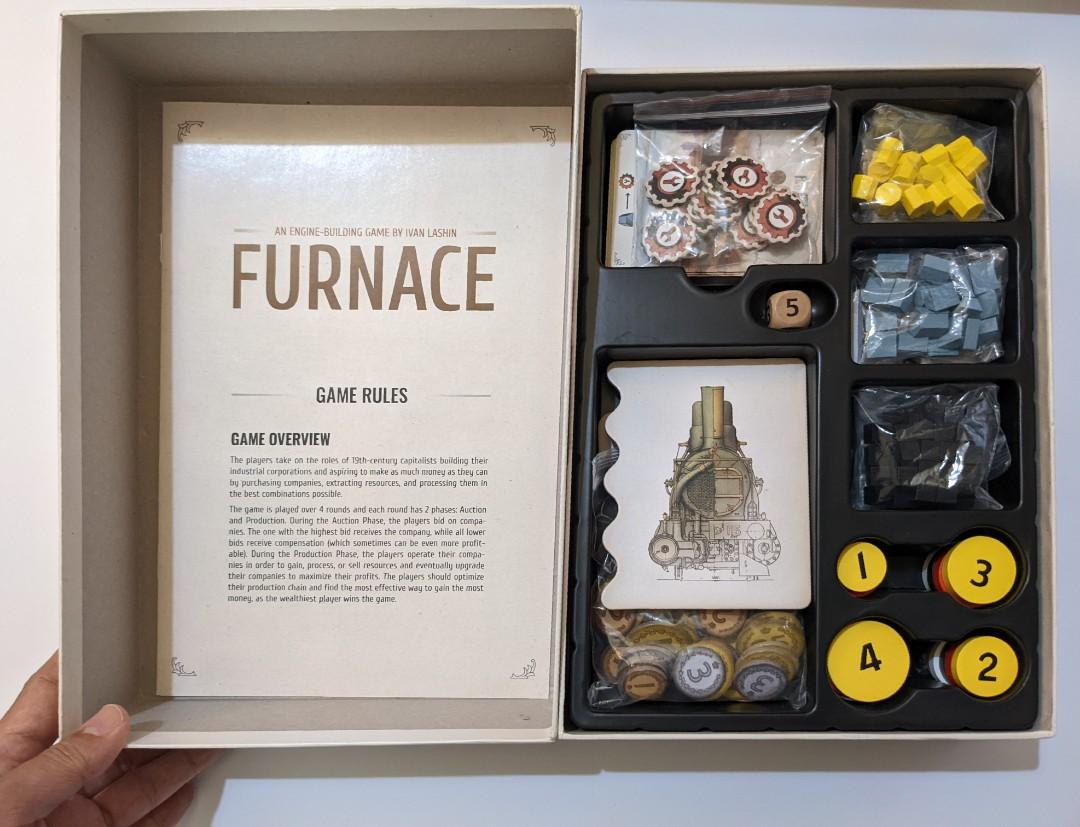 Furnace Board Game in excellent condition, Hobbies & Toys, Toys & Games ...
