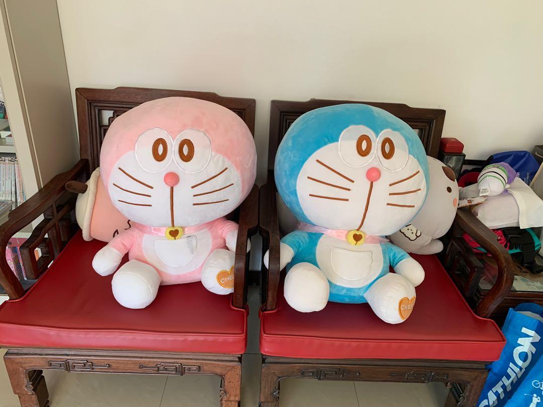 Giant Doraemon Plushies x 2, Hobbies & Toys, Toys & Games on Carousell