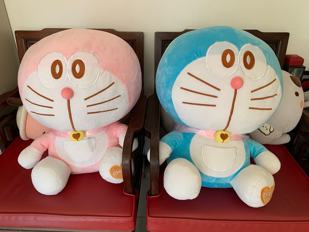 Giant Doraemon Plushies x 2, Hobbies & Toys, Toys & Games on Carousell