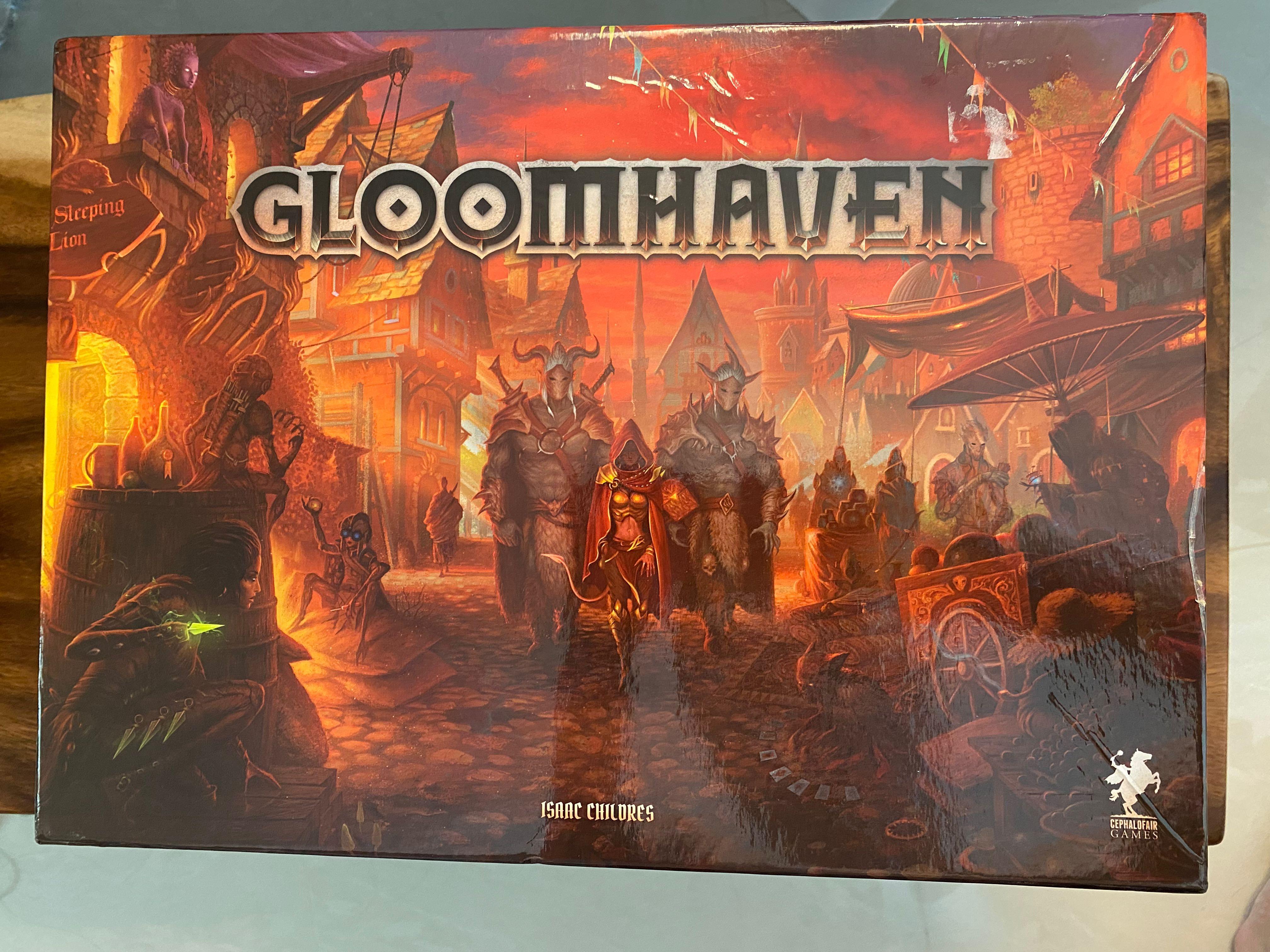 Authentic Gloomhaven Board Game 6th Printing, Hobbies & Toys, Toys ...